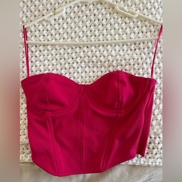 Zara | Tops | Zara Pink Tube Top | Poshmark